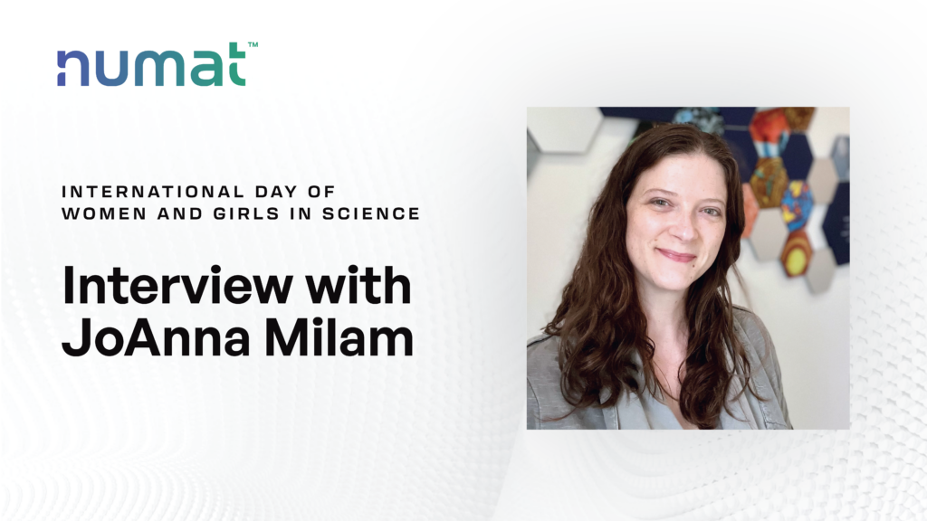 International Day of Women and Girls in Science: An Interview with JoAnna Milam - Numat