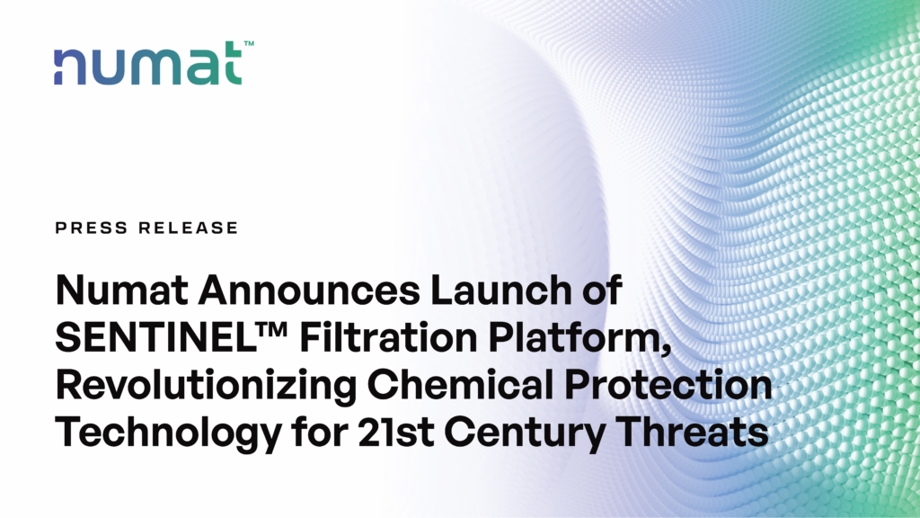 Numat Announces Launch of SENTINEL™ Filtration Platform, Revolutionizing Chemical Protection ...